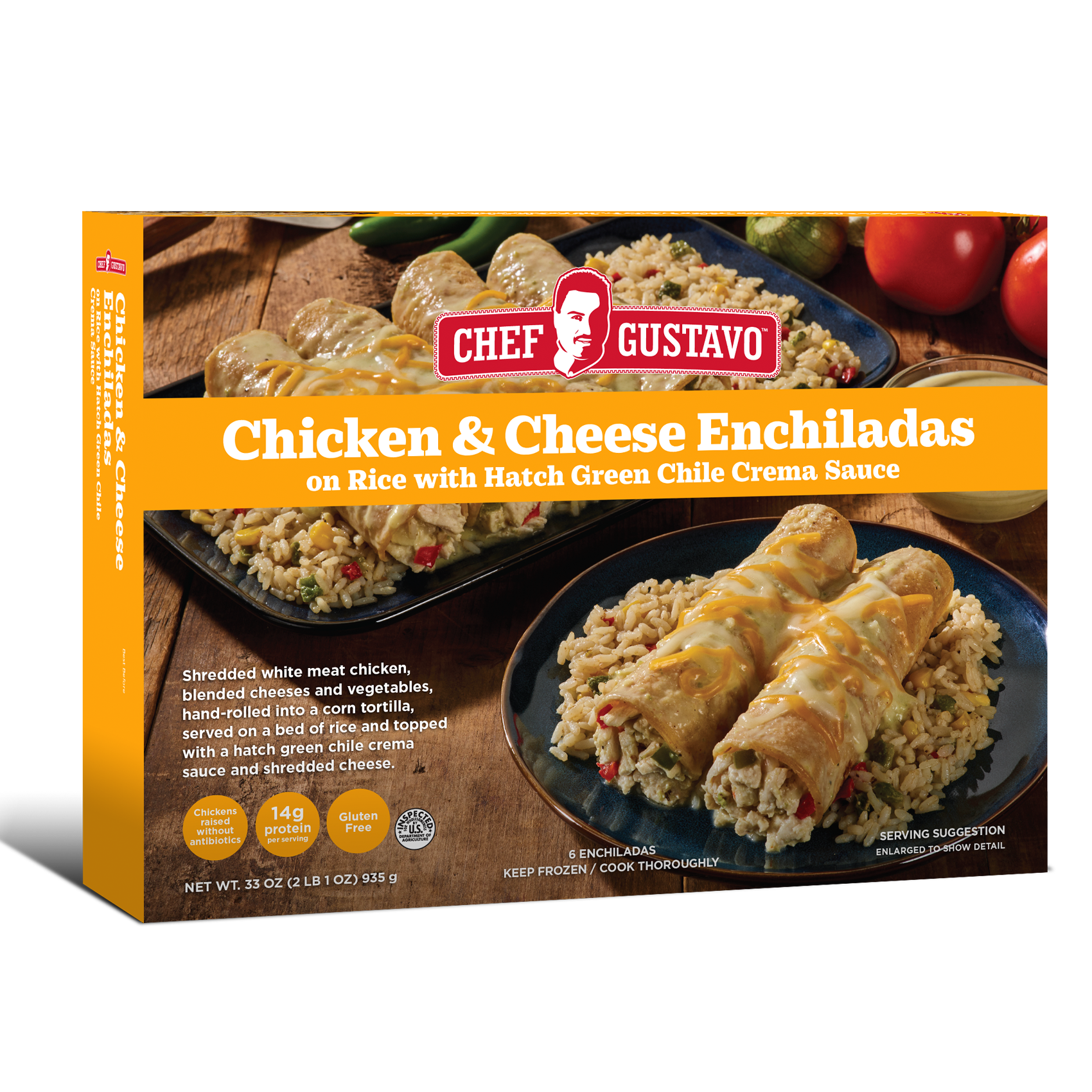 Chef Gustavo Frozen Mexican Meals | Baja Foods